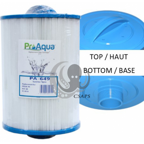 ProAqua Cartridge Filter PA-649 – 6" x 8" with 1.5" MPT Bottom – Splash ...